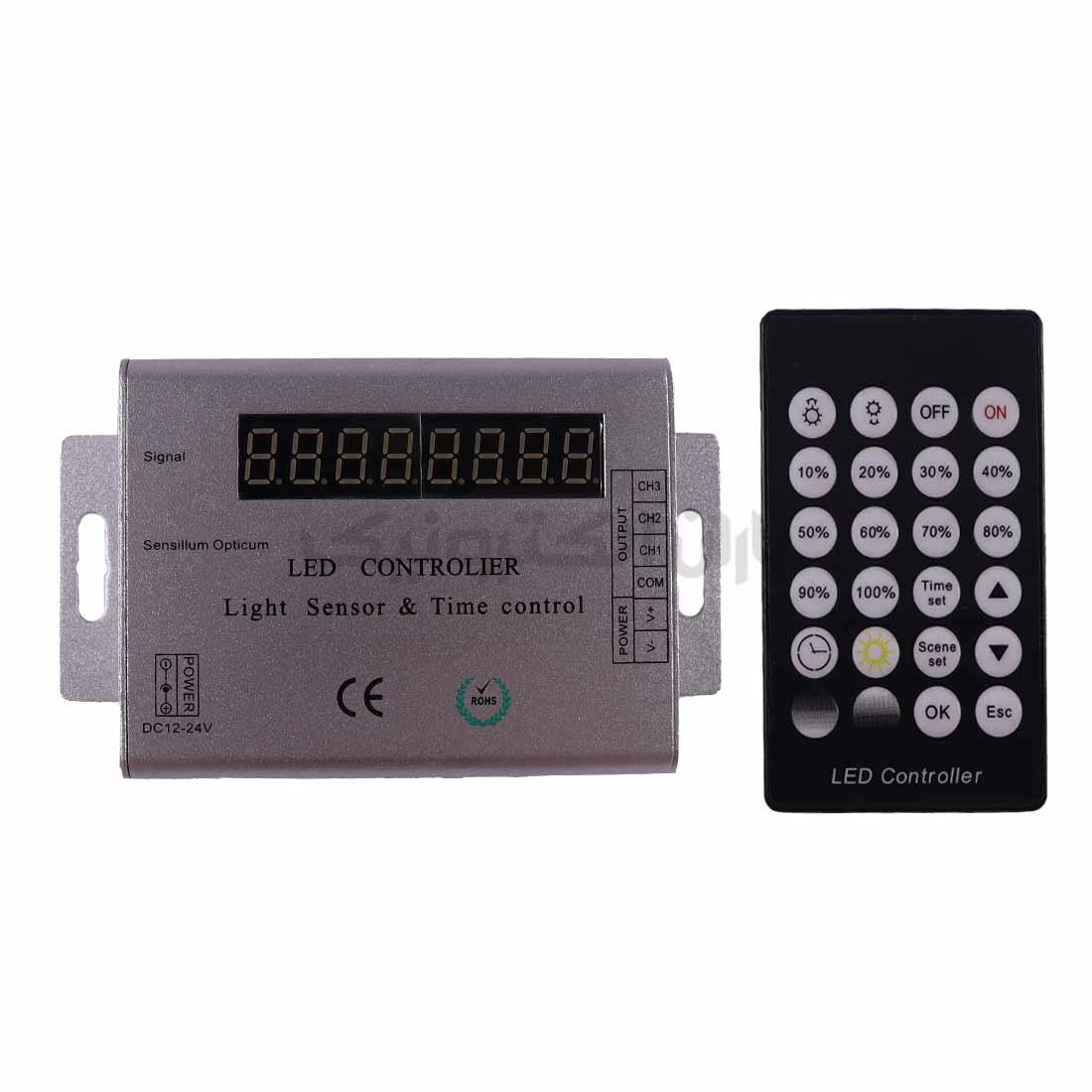 LED CONTROLIER LIGHT SENSOR TIME CONTROL - ریموت کنترل روشنایی | باران ...